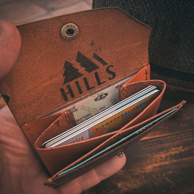 Men's Leather Wallets South Africa | Full grain, Handmade by Hills Leather