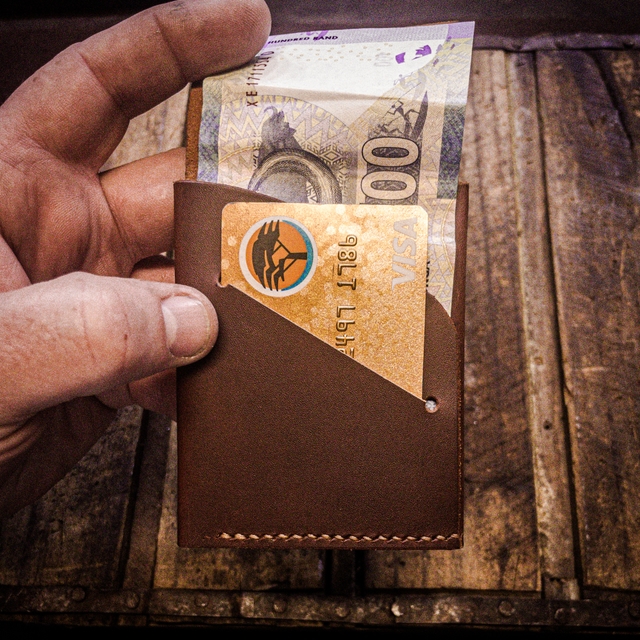 Men's Leather Wallets South Africa | Full grain, Handmade by Hills Leather